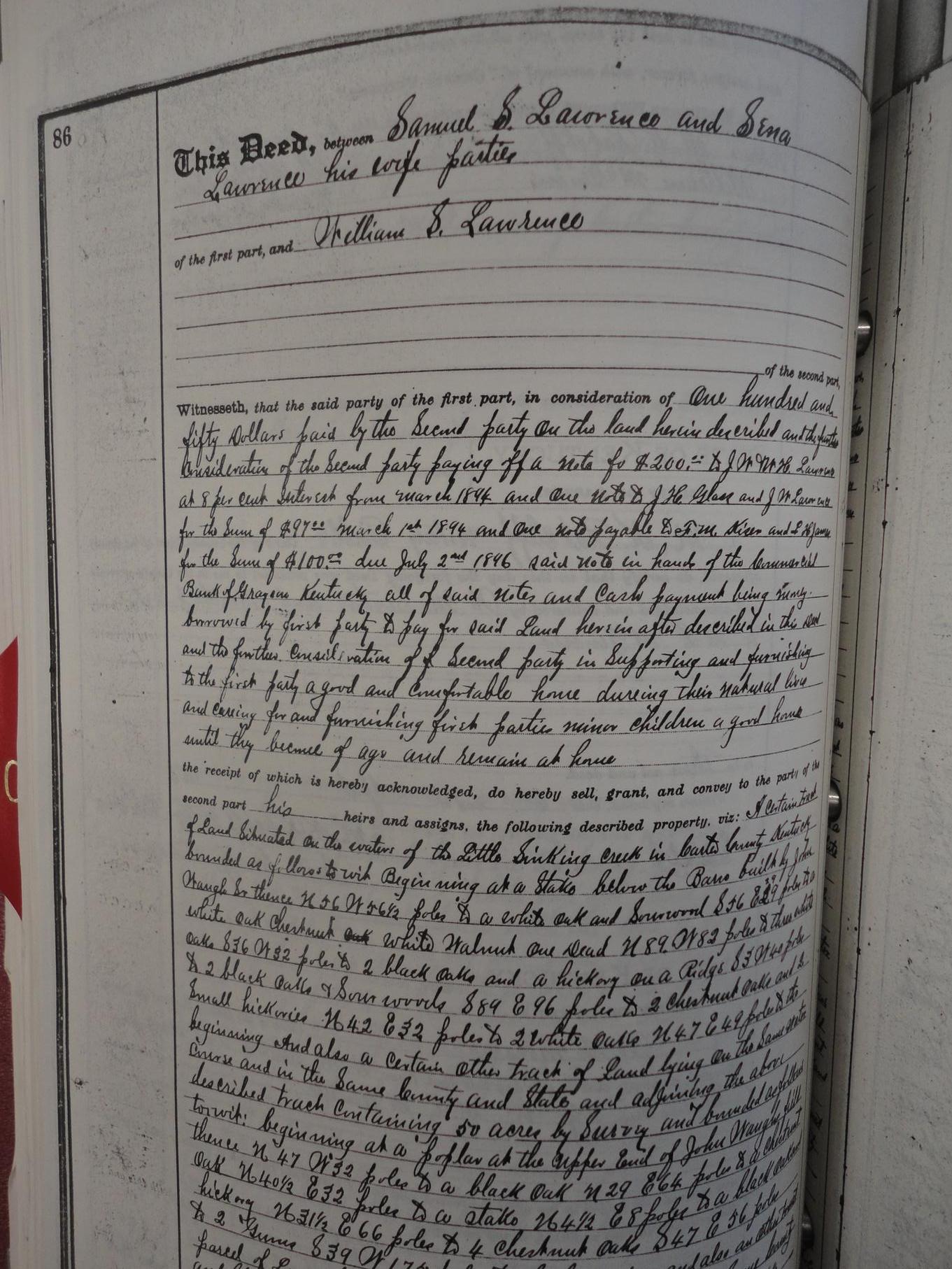 Carter County Deed